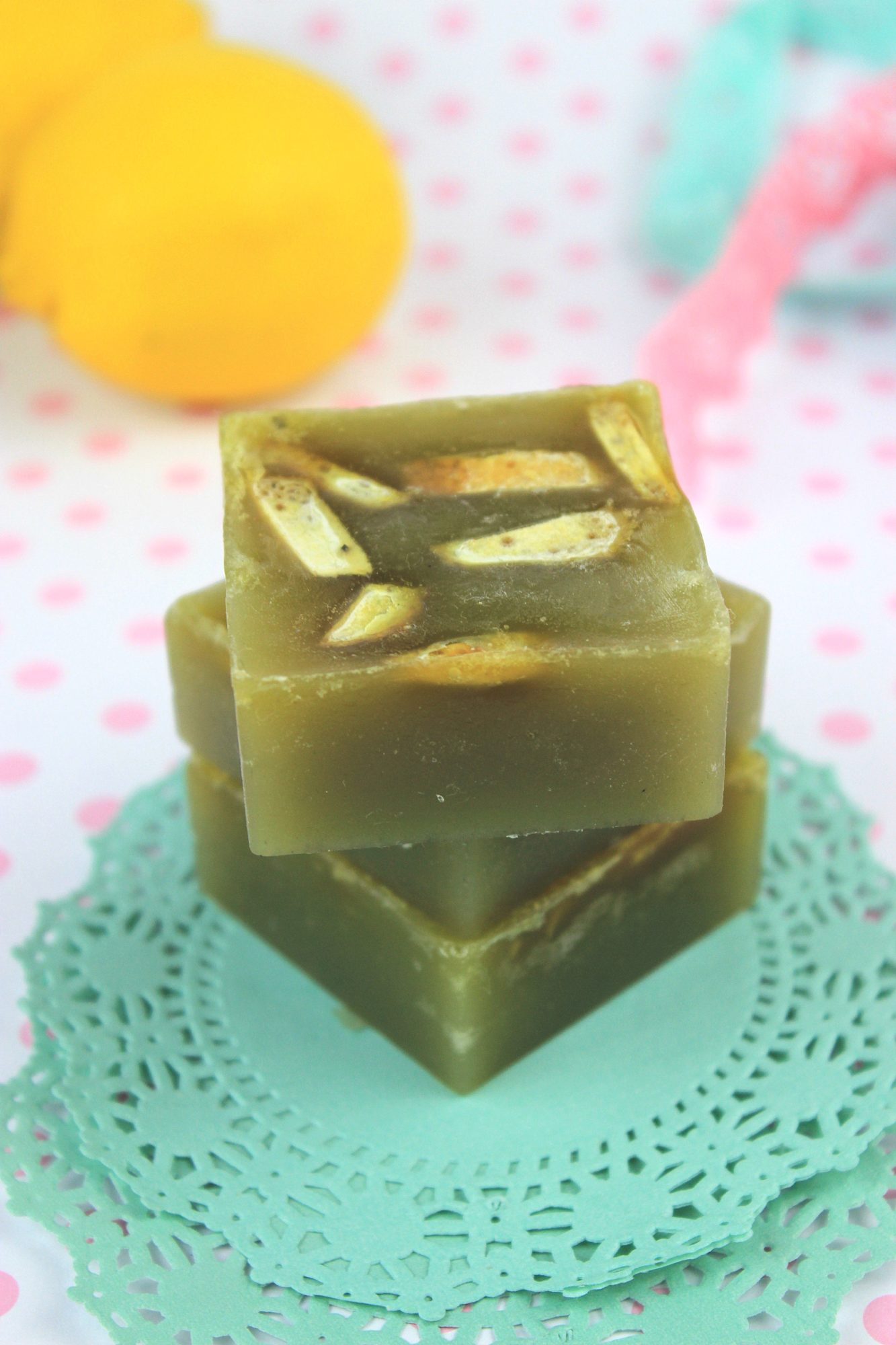 DIY Χειροποίητο Σαπούνι με Λεμόνι και Τσαι Matcha