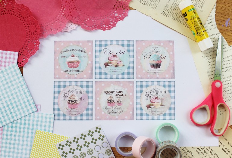 DIY Φτιάχνω σουβέρ με ανακυκλωση και scrapbooking